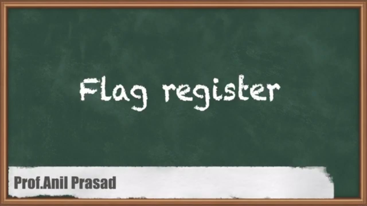 Flag Register Fundamentals : Crucial Concepts | GATE Digital Circuits ...
