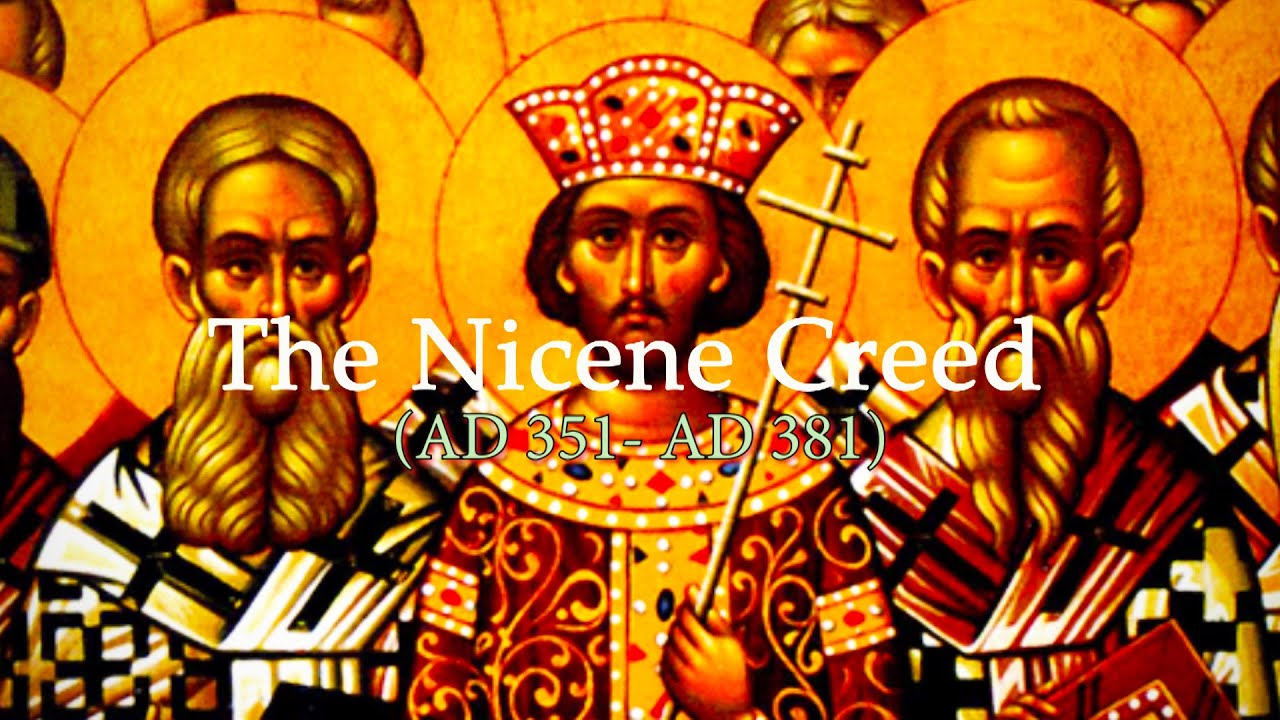Nicene Creed English - YouTube