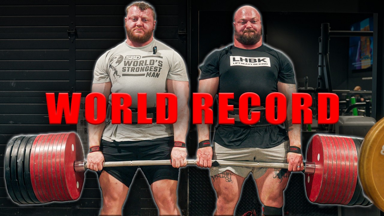 Breaking the POWERLIFTING WORLD RECORD! - YouTube