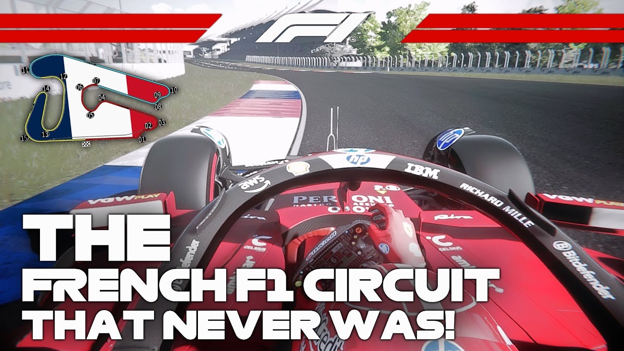 The French F1 Circuit that NEVER Saw the Light | Circuit de France en ...