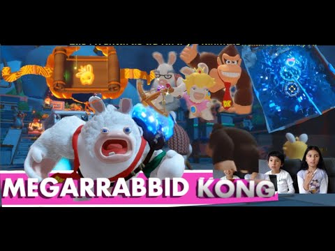 MEGA RABBID KONG!!! - JEFE FINAL DE MUNDO - Mario + Rabbids Kingdom ...
