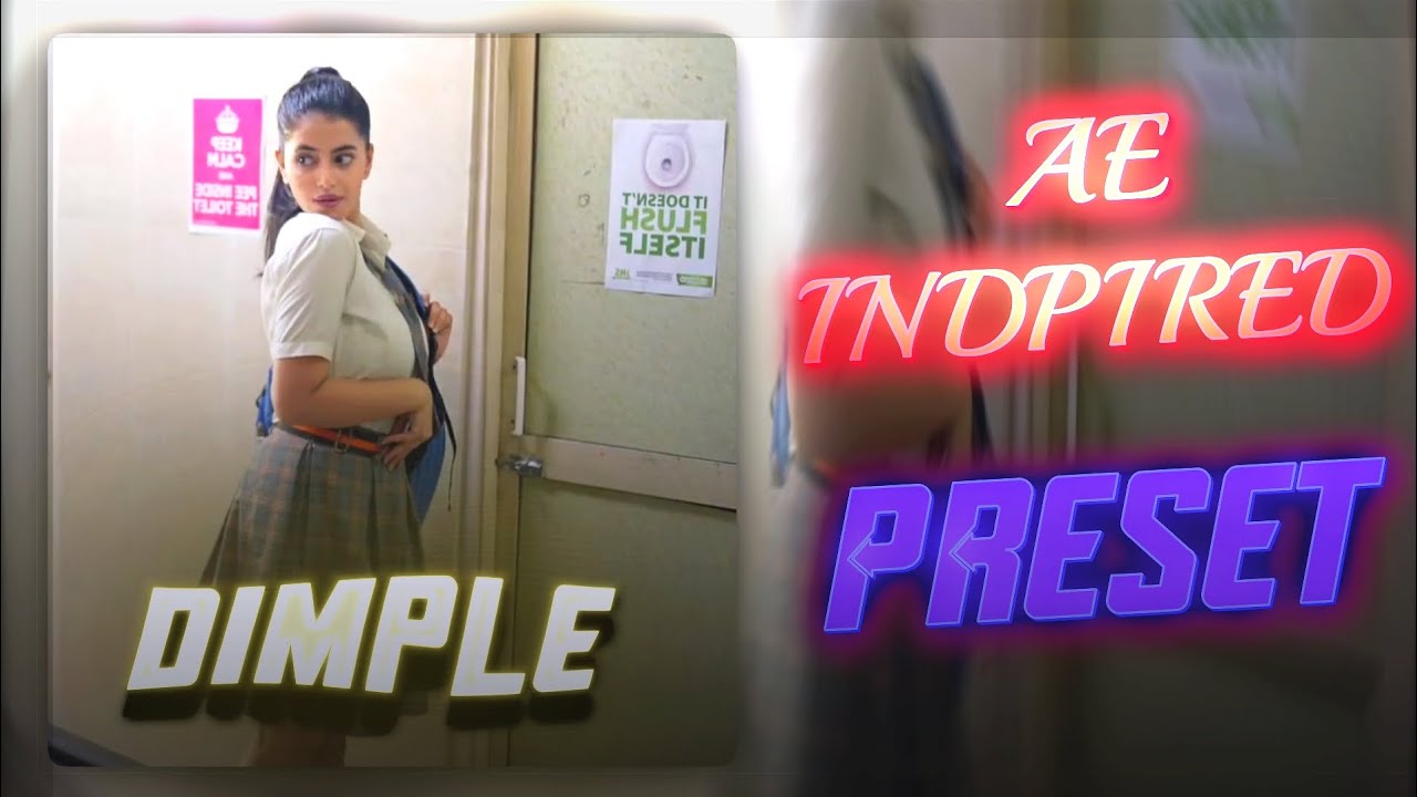 Dimple school friend webseries edit || ae inspired edit xml school friend || new edit ...