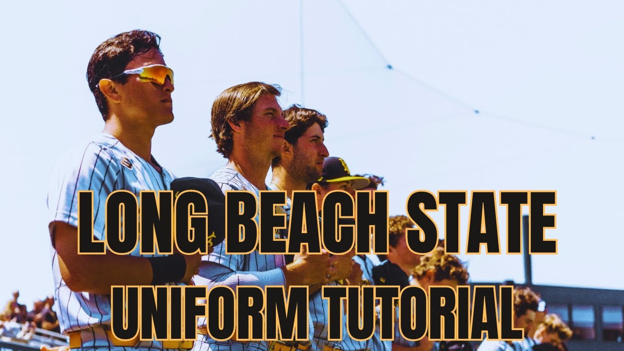 MLB The Show 23-Long Beach State Uniform Tutorial - YouTube