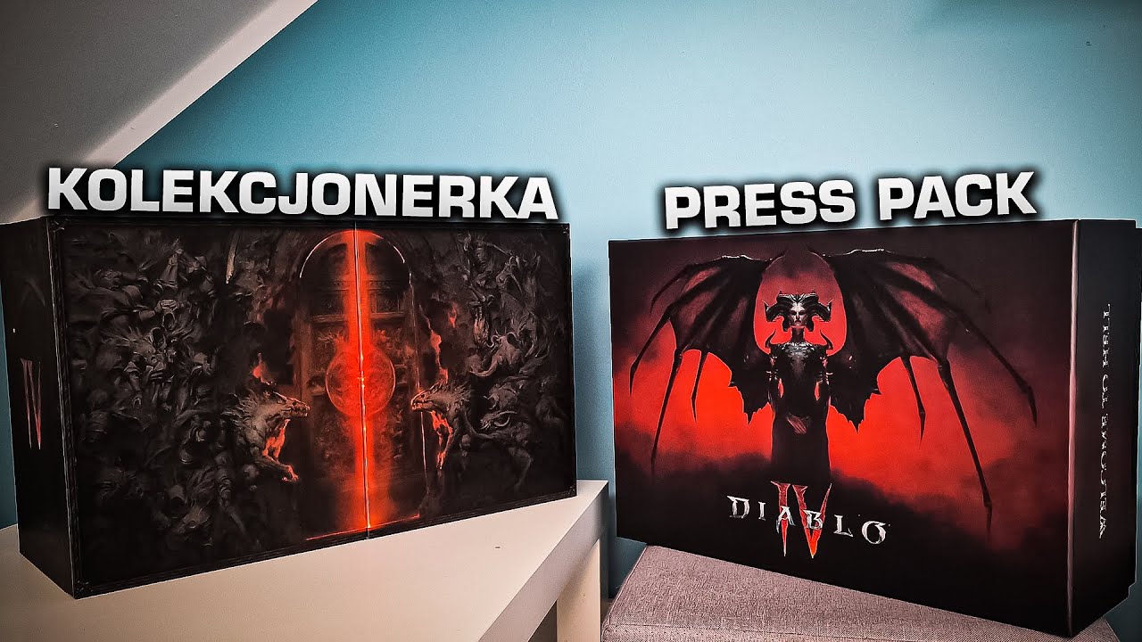 Diablo 4 Edycja Kolekcjonerska (Collector's Edition) Unboxing/Opening ...