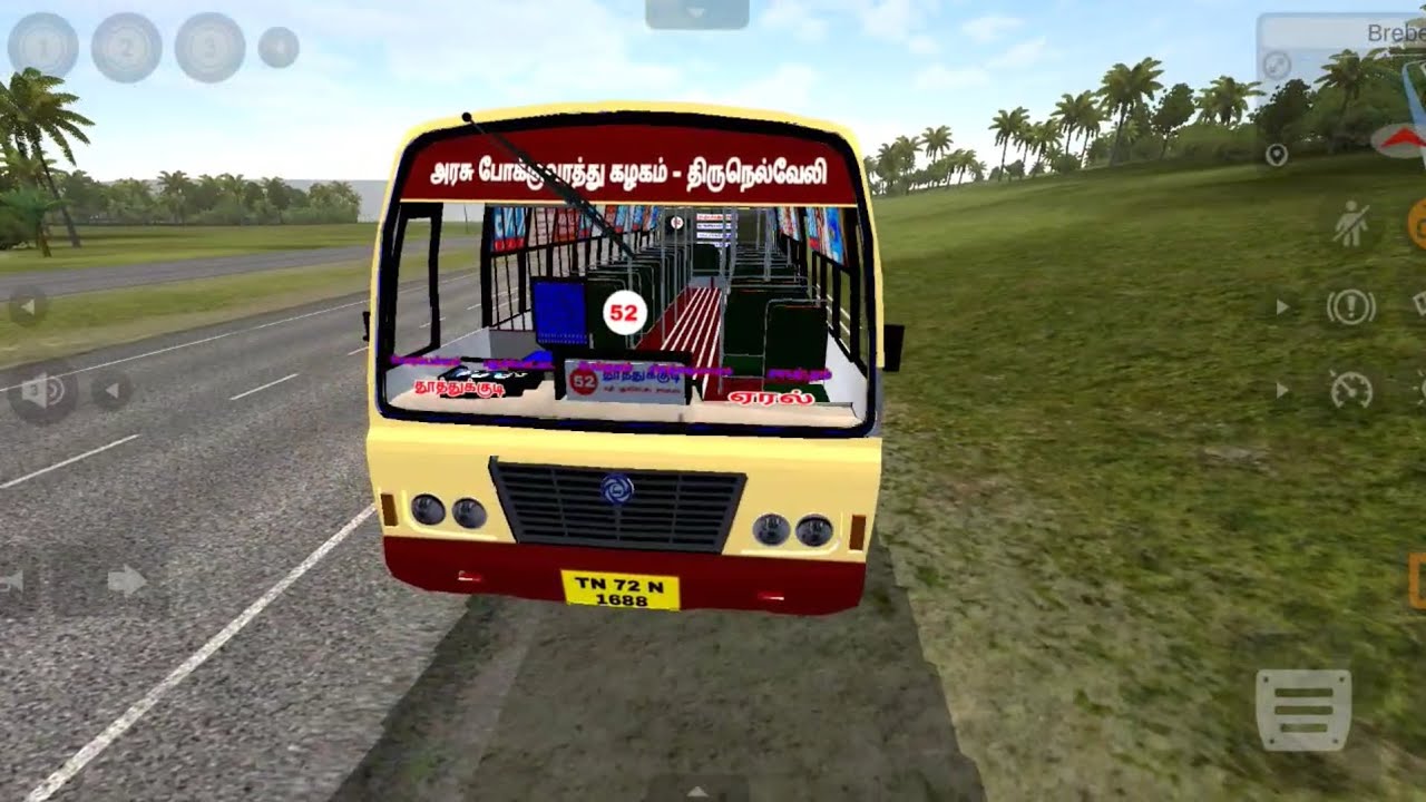 Tamil nadu bus driving🔥🔥||bus simulator indonesia game play 🙂🙂 - YouTube