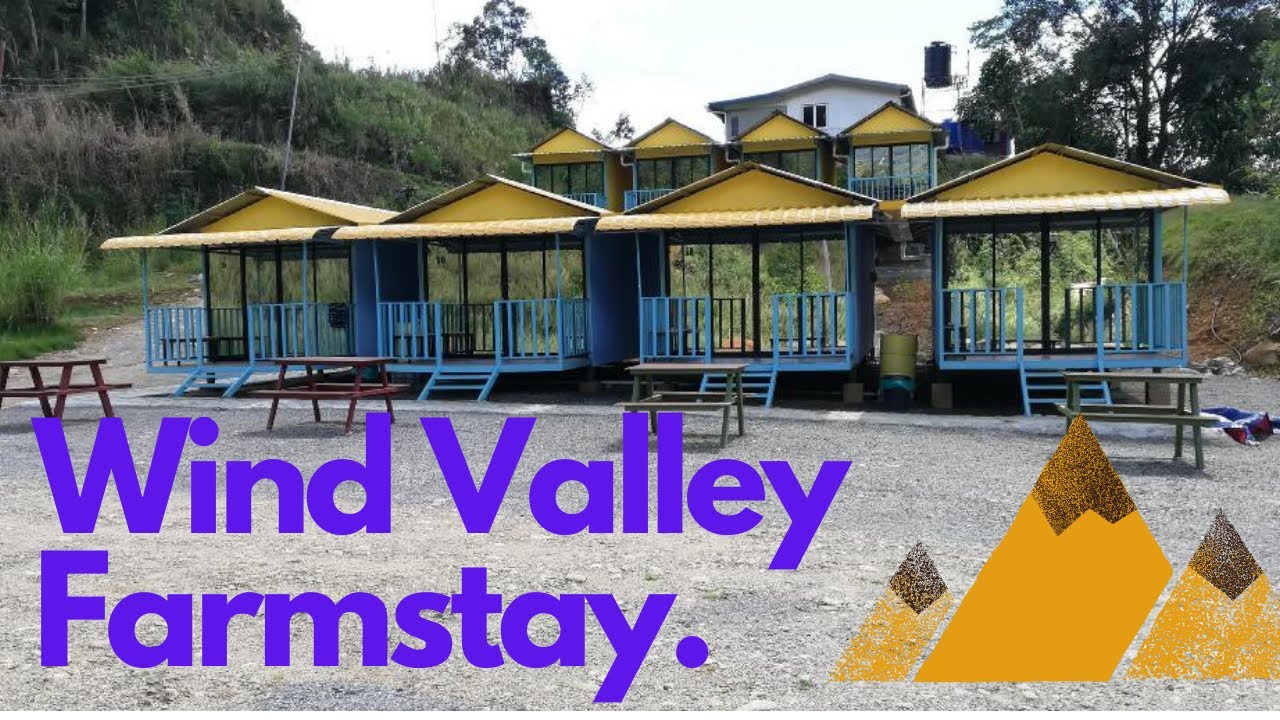 1 million dollar view of Mount. Kinabalu from Wind Valley Farmstay ...