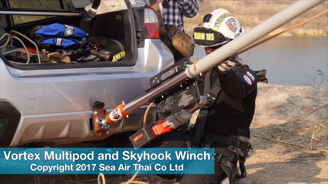 Training with Vortex Multipod and Skyhook Winch - YouTube