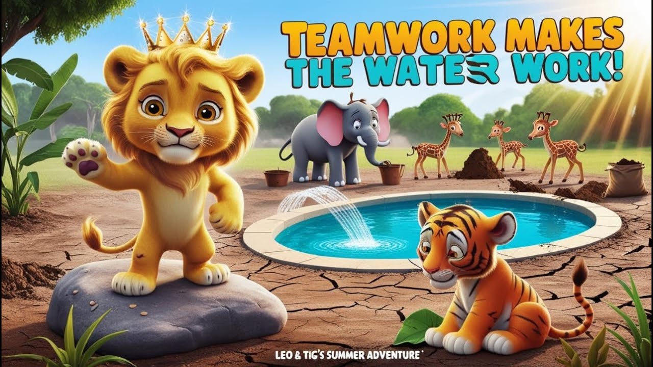 Story for kids: Leo and Friends' Adventure (A Teamwork Tale to Save the ...