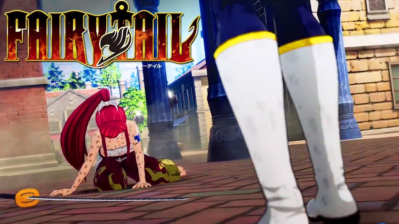 Erza vs Kagura boss fight (+ epic cutscene) | Fairy Tail Game (PS4 PRO ...