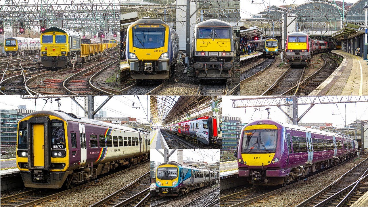 my time at Manchester Piccadilly seeing TFW class 67 WAG sets and ...