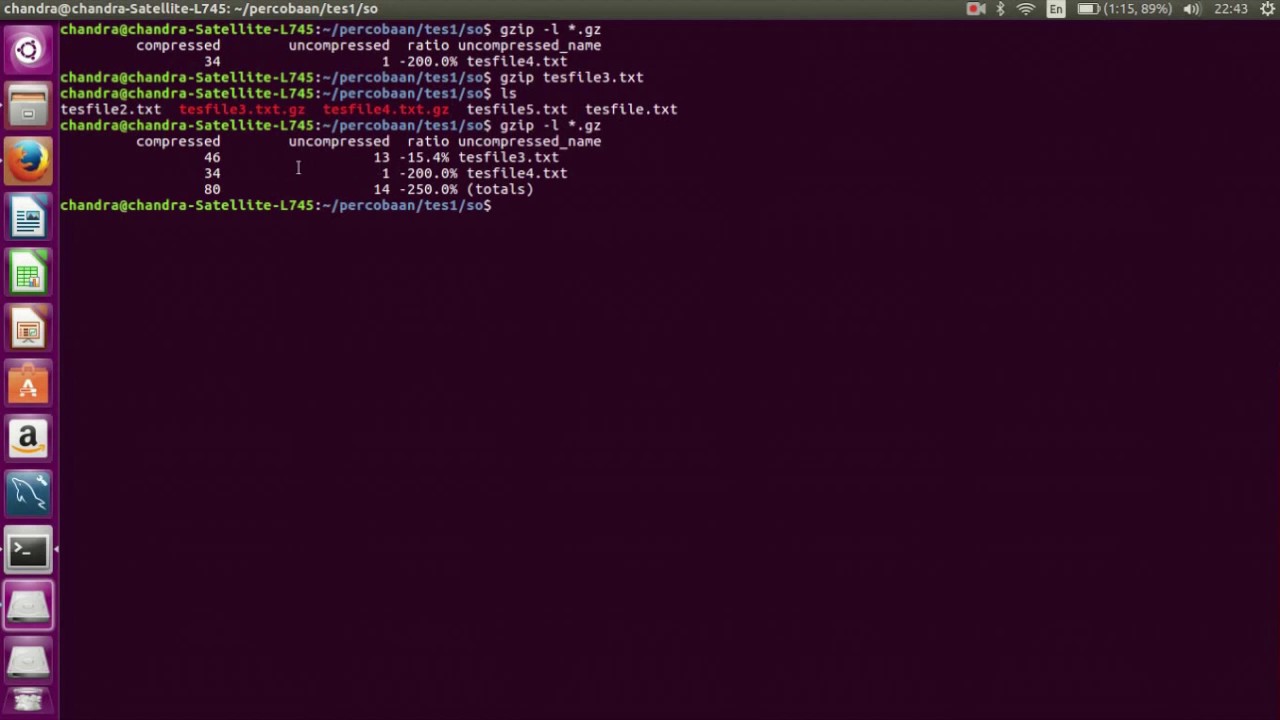 Perintah Dasar pada Terminal Linux - YouTube