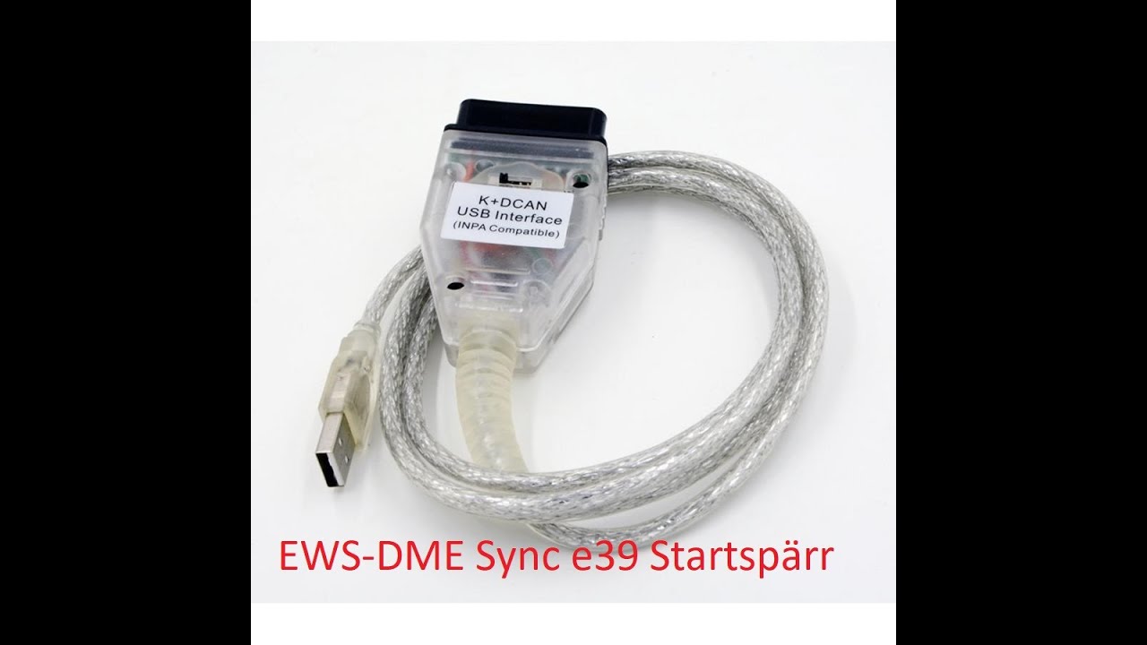 EWS-DME synch e39 Startspärr - YouTube