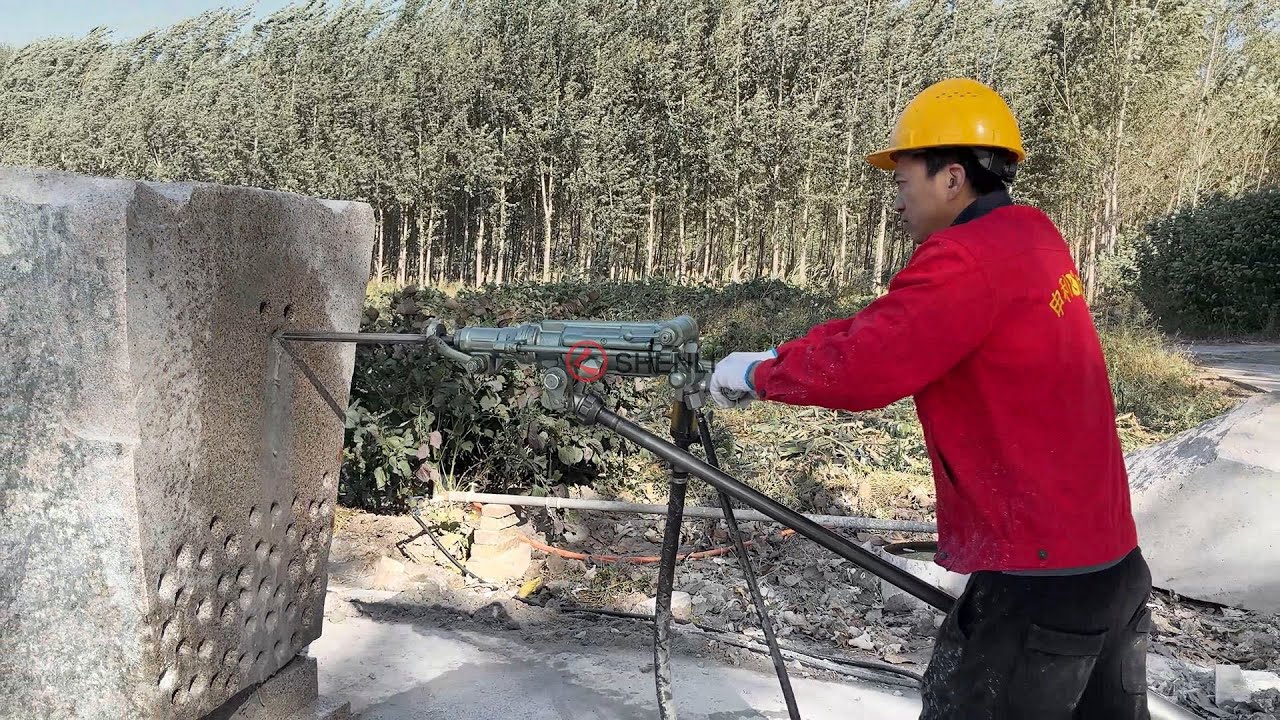 S250 (Secoroc 250) Taladro de roca de pierna de aire neumático para ...