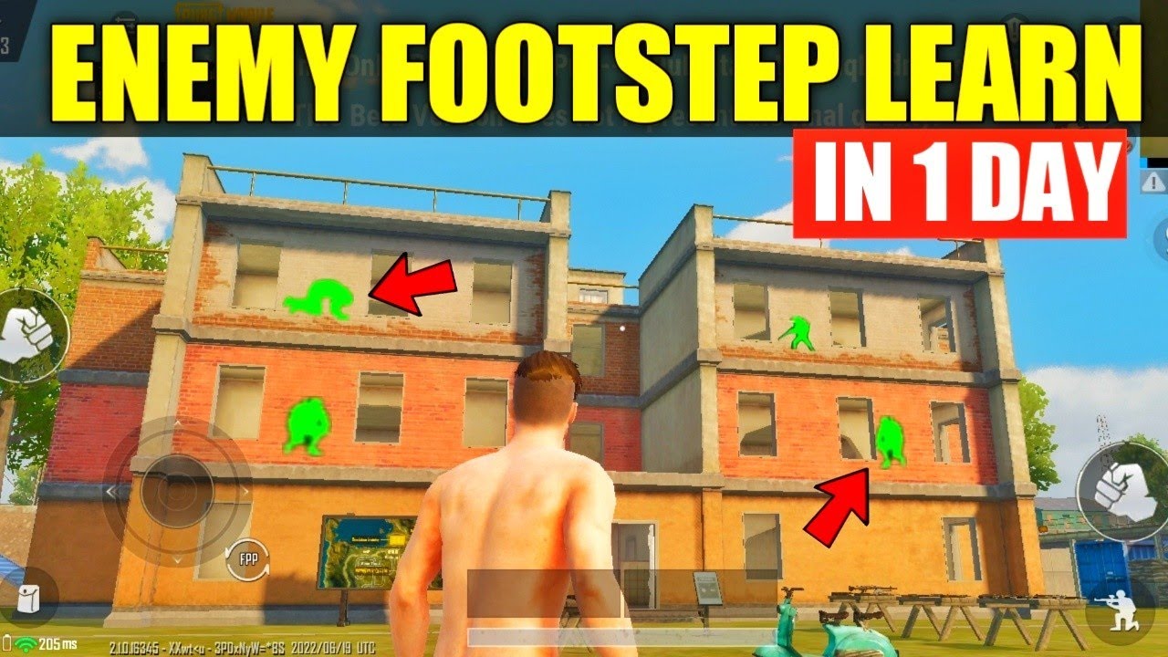 Easy way to learn Enemy Footsteps in Pubg/Bgmi | Pubg Enemy Footsteps ...