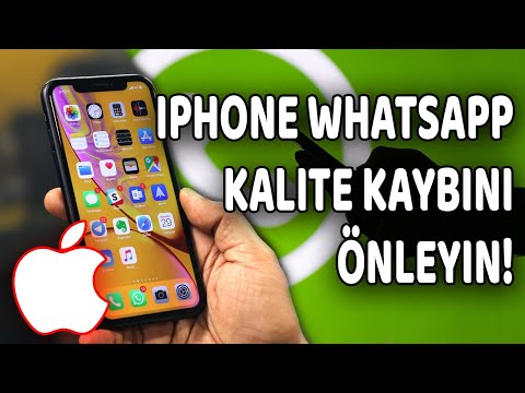 IPHONE DA WHATSAPPTA YUKSEK KALITELI FOTOGRAF VE VIDEO NASIL GONDERILIR?