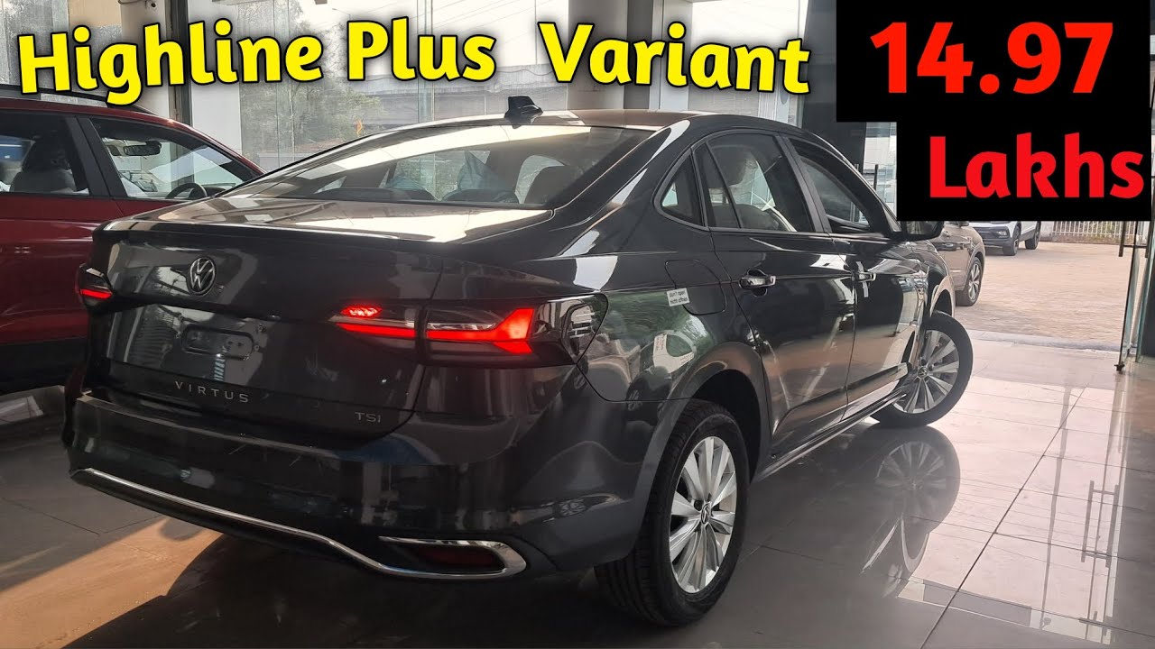 New Variant With Sunroof 🤩 | Volkswagen Virtus Highline Plus Variant ...