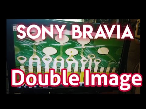 Sony Bravia Double Image/Repair Solutions - YouTube