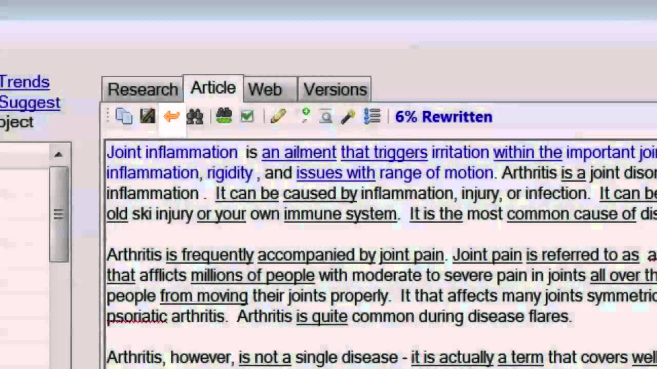 High Quality Article Writing with Instant Article Wizard - YouTube