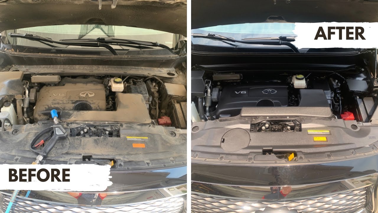 Extremely Dirty Engine Cleaning | How To Wash Your Engine - YouTube