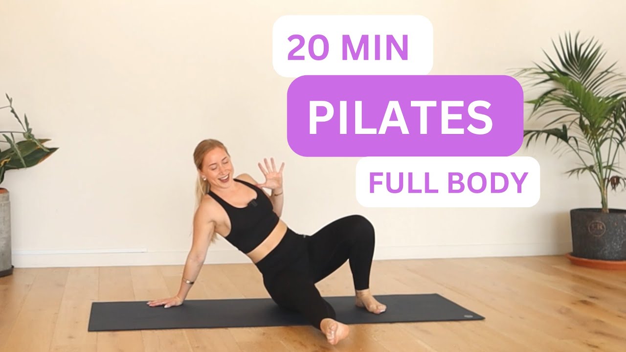 20 MIN PILATES // Full Body // Hustle Bustle // No equipment - YouTube
