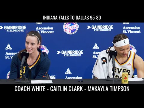 Caitlin Clark Mentors Raven Johnson As Fever Fall To Dallas