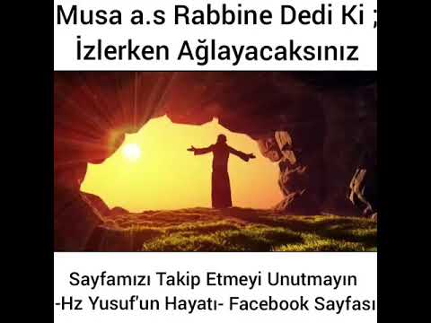 Hz Musa a s  ALLAH U c cya Sordu   İzlemeden Geçmeyelim