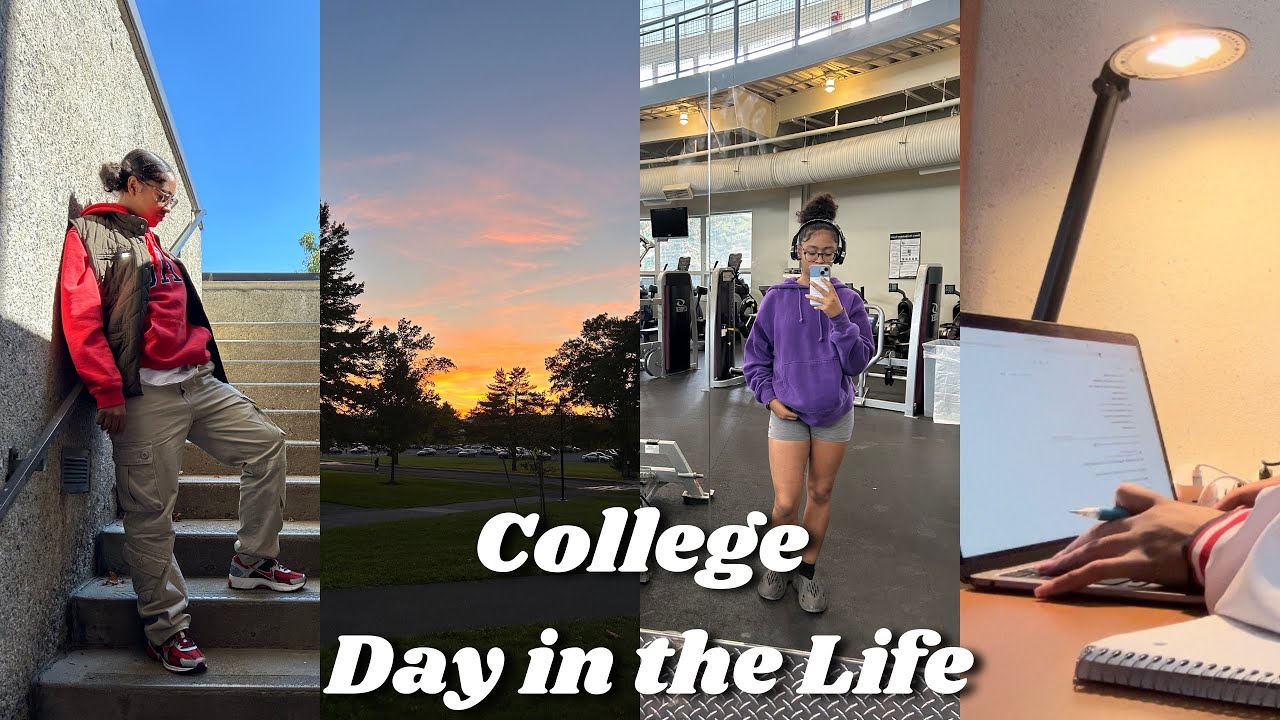 college day in the life | gym, classes, studying etc. - YouTube