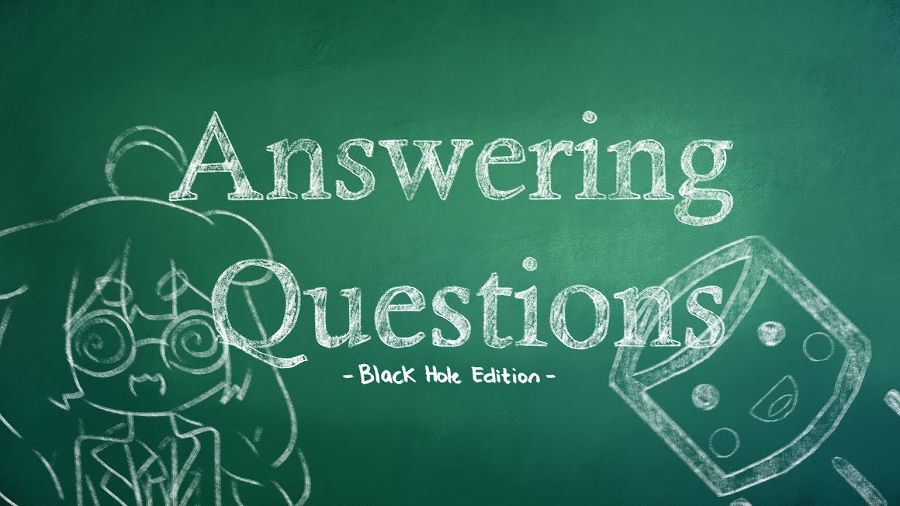 dum anime girl answers questions about blackholes【Tsunderia】 - YouTube