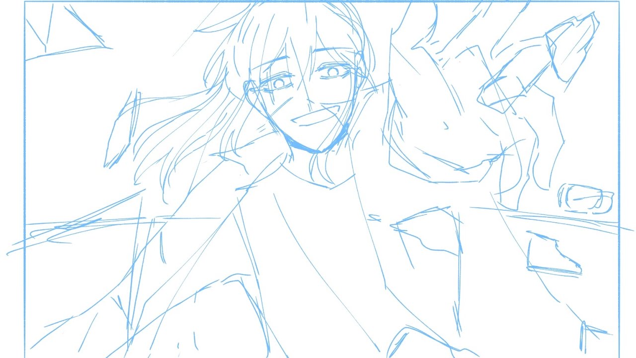 👁️‍🗨️[Art progress| | Sketch 01!! | |ILLUSTRATION] - YouTube