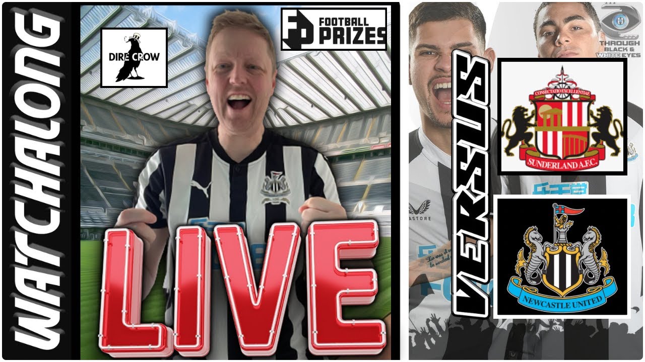 SAFC V NUFC LIVE WATCH ALONG - STADIUM OF SH*TE IS ABOUT TO BE TAKEN ...