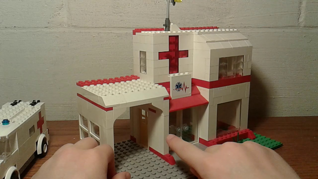 Custom Lego Hospital Review - YouTube