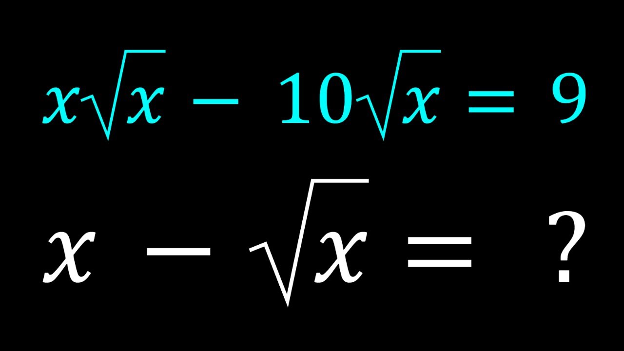 Evaluating A Radical Expression in Two Ways - YouTube