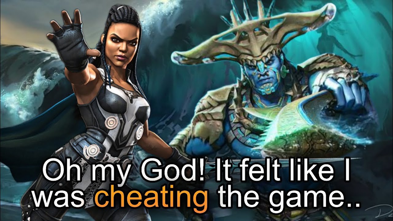 My Asgard King! Valkyrie destroys Mini Boss Attuma on conflictor node ...
