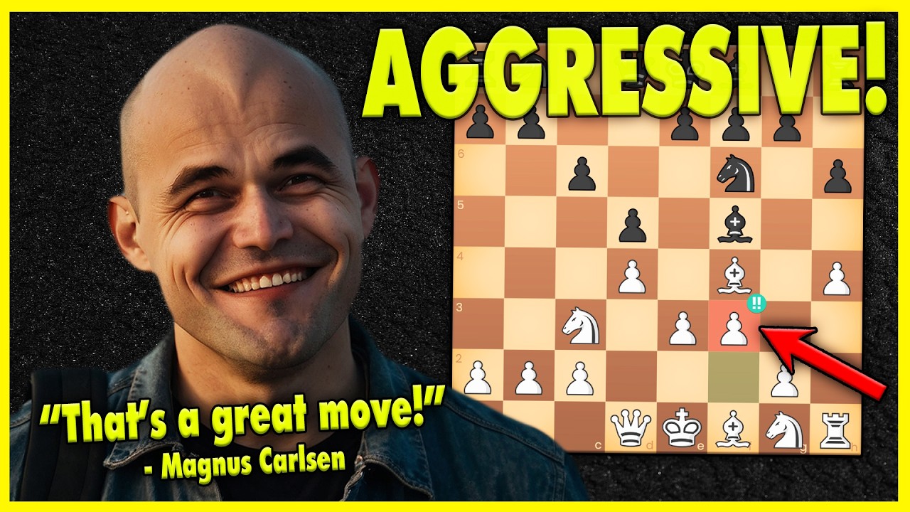 How to Play AGGRESSIVE & ATTACKING Chess (1900 ELO Game) - YouTube