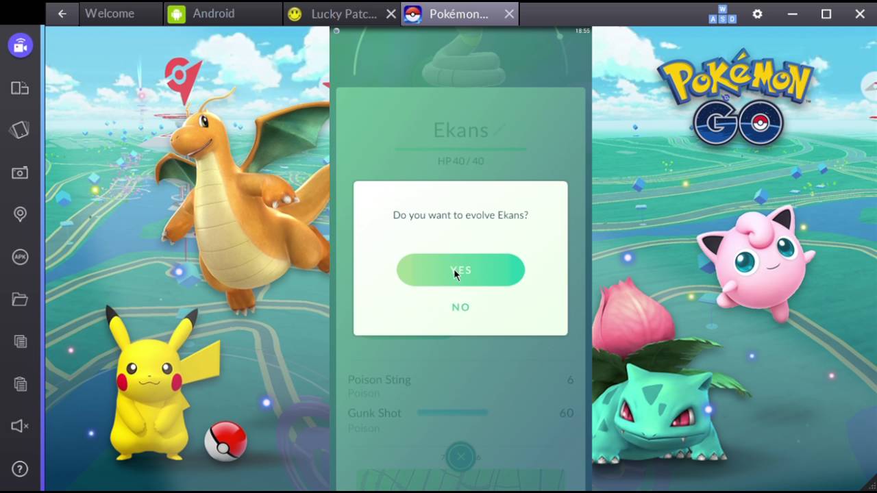 Pokemon Go - Ekans Evolve - YouTube