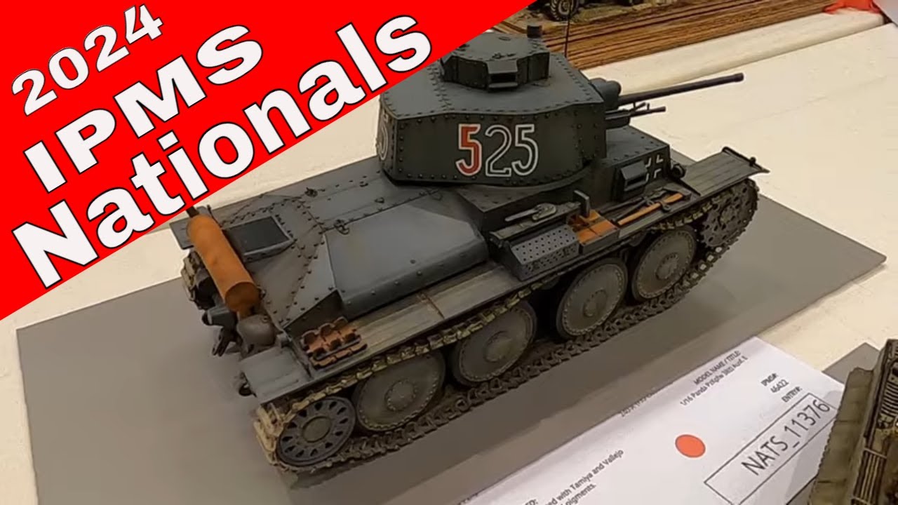 IPMS Nationals 2024 "Armor" Scale Model Contest - YouTube