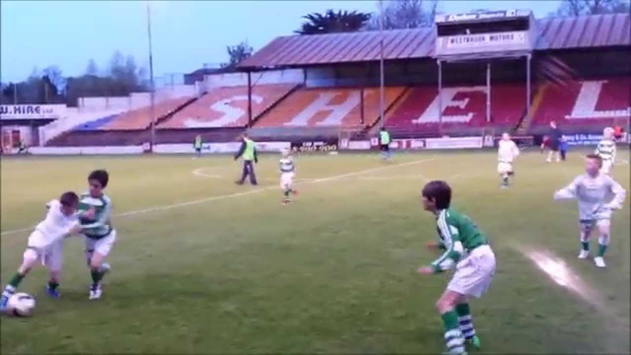 Baldoyle United FC Under 10s. Half Time Match Shelbourne FC v UCD Tolka ...