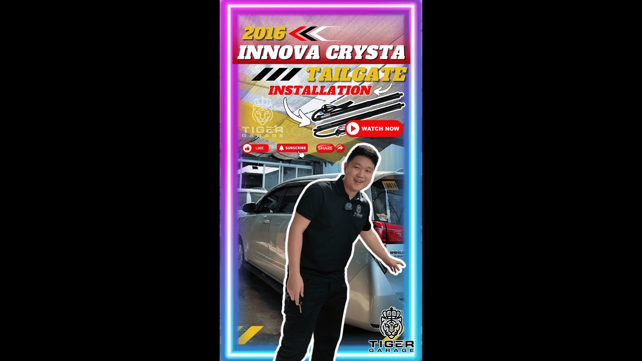 2016 TOYOTA INNOVA CRYSTA: POWER TAILGATE - YouTube
