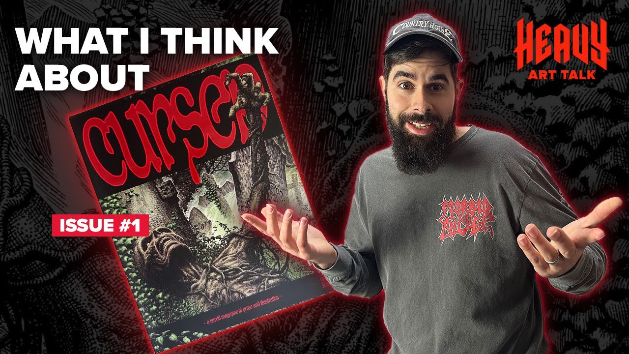A Look at CURSED Magazine Issue #1 (Flip-through and Review) - YouTube