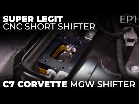 C7 Corvette: MGW CNC Short Shifter - Installation - YouTube