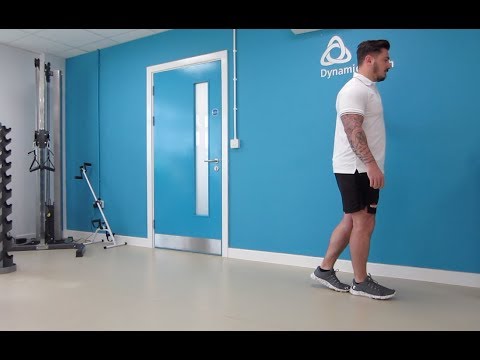 Heel toe walking - YouTube