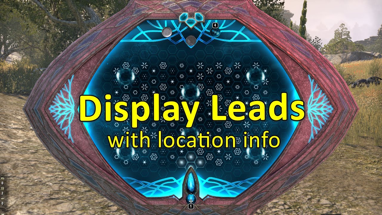 "Display Leads - with location info" - ESO Addon Showcase - YouTube