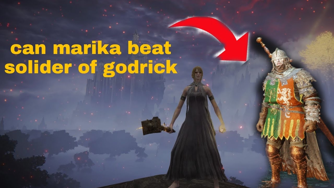 ELDEN RING - Queen Marika Cosplay VS solider of godrick - YouTube