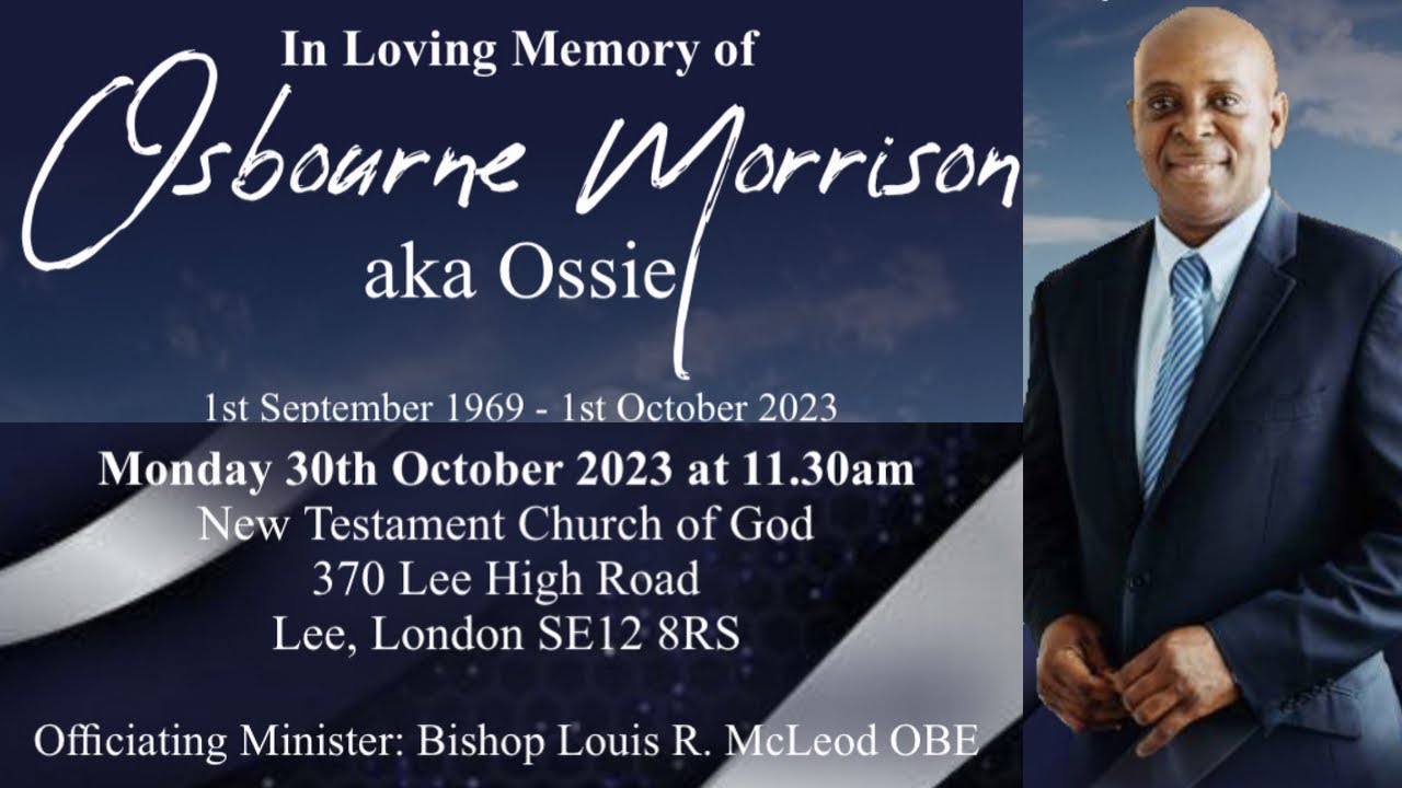 Osbourne Morrison Celebration of Life - YouTube