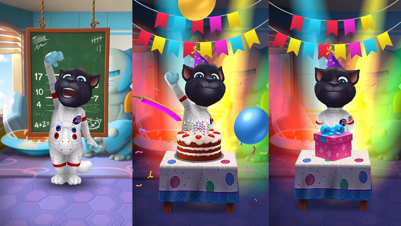 My talking tom | My talking tom Astronaut happy birthday to 21 | my ...