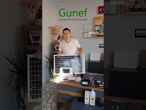 Güneş Enerjili Taşınabilir Led Aydınlatma ve Telefon Şarj Paketi- 3