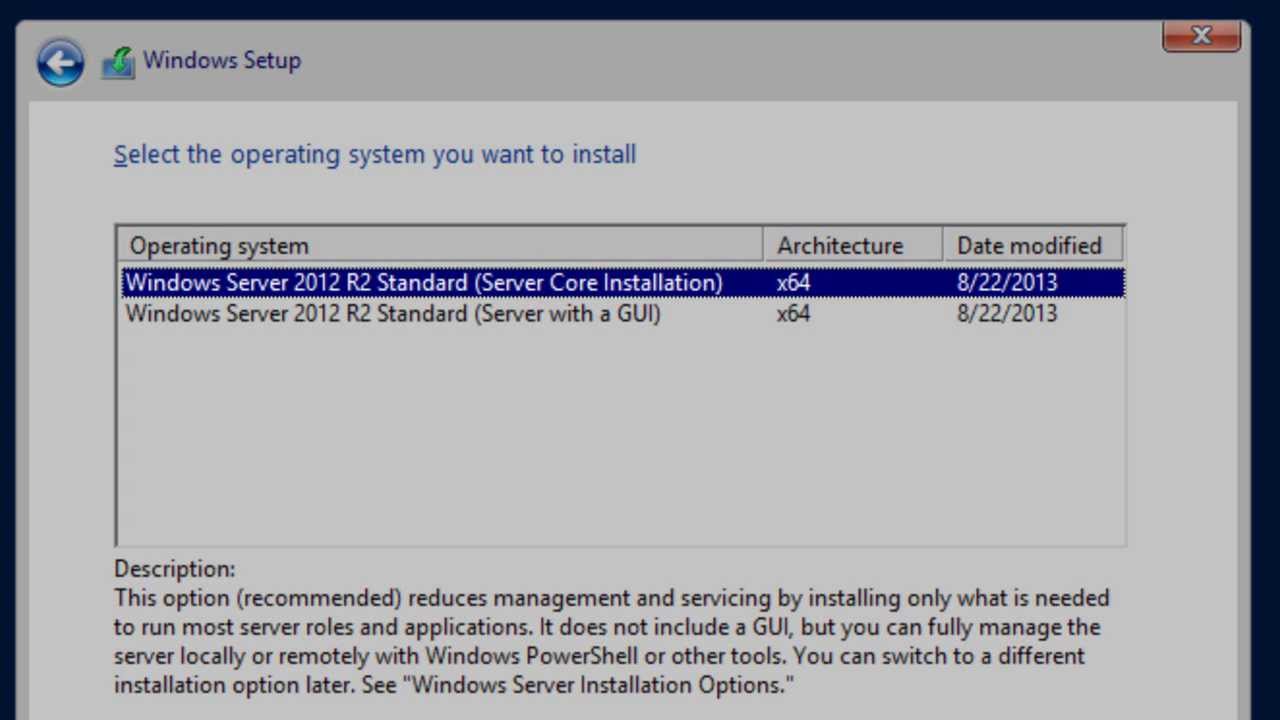 Installing Windows Server 2012 R2 - YouTube