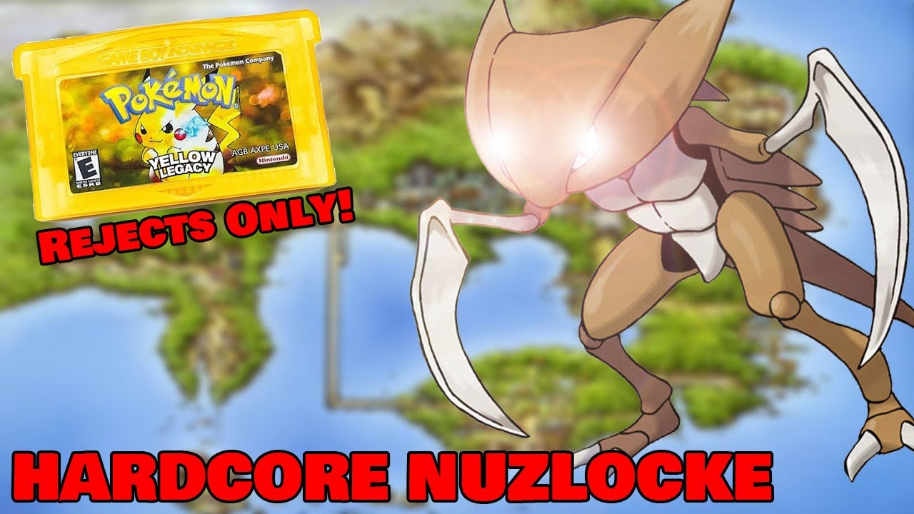 Pokemon Yellow *LEGACY* HARDCORE NUZLOCKE - Mediocre Pokemon Only ...