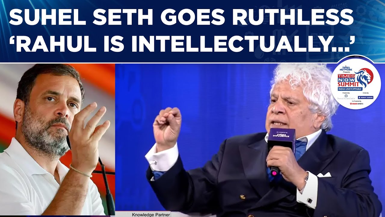 Suhel Seth Goes Ruthless On Rahul Gandhi, Says 'He Must Step Aside For Congress To Grow' - YouTube