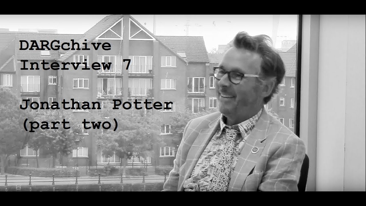 DARGchive interview #7 with Jonathan Potter (2/2) - YouTube